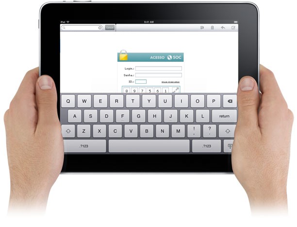 O SOC funciona em tablets inovando e saindo na frente mais uma vez