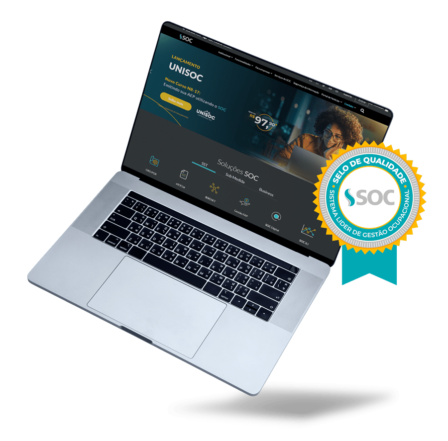SOC Digital | SOC - Software de Saúde e Segurança do Trabalho