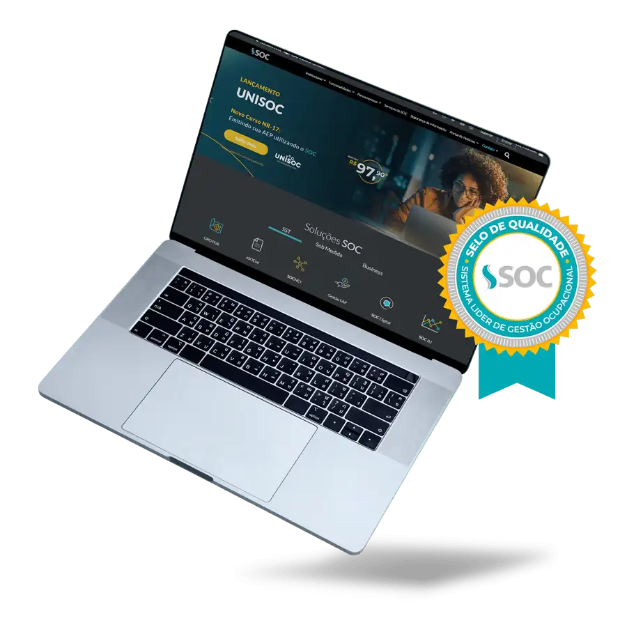 Selos Oficiais do SOC | Software de SST